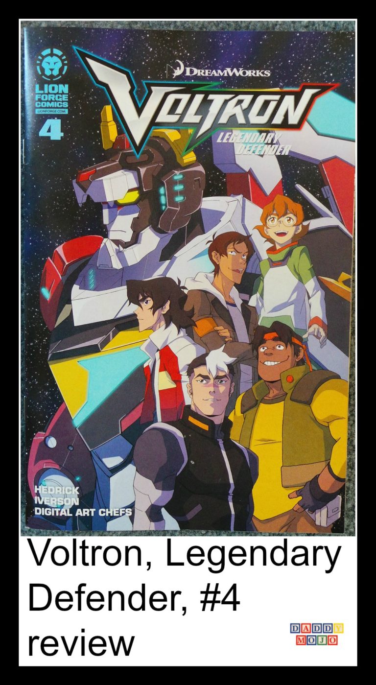 Voltron, Legendary Defender, #4 review